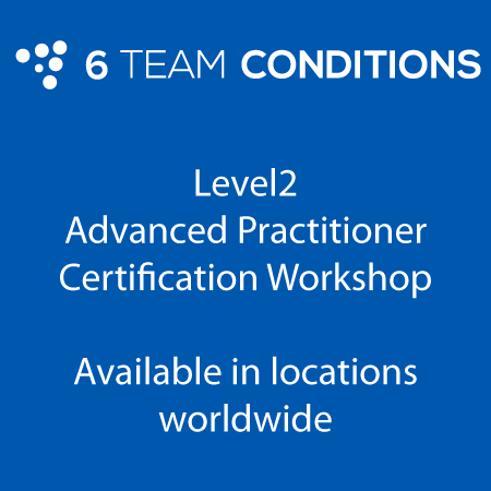Level 2 – Advanced Practitioner Certification | 6 Team Conditions Shop